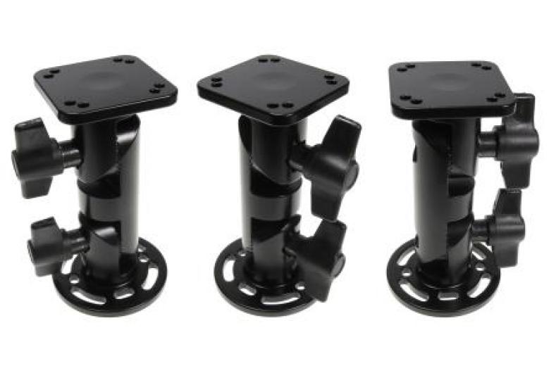 Brodit Pedestal mount 4", square mounting base 50mm-small teeth