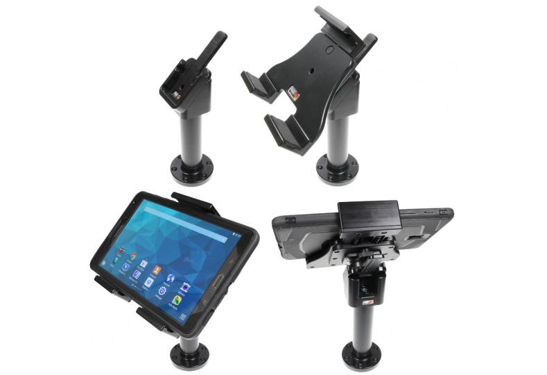 Brodit verstelbare tablet houder 120-150mm op een pedestal mount