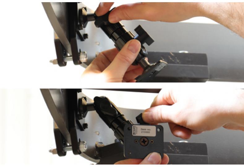 Brodit Pedestal Mount for forklift 140mm/ 97mm