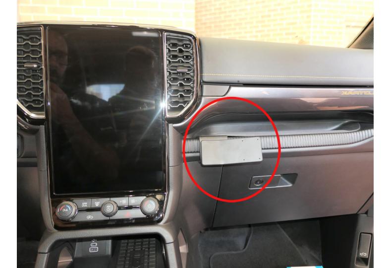 Brodit Proclip Ford Ranger 23- Angled mount-smaller tablets